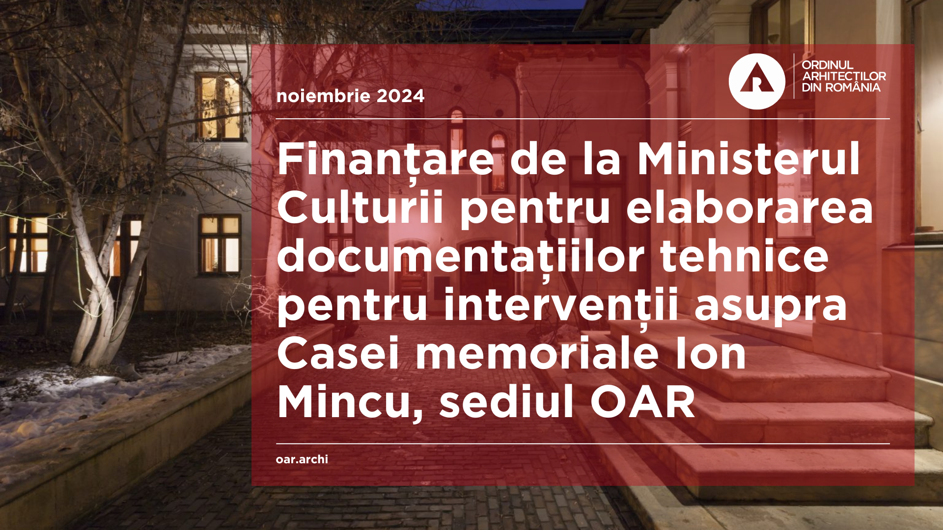 Finanțare de la Ministerul Culturii pentru elaborarea documentațiilor ...